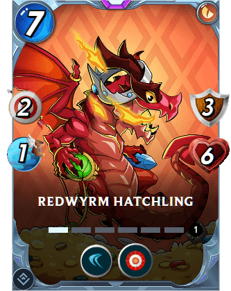 SplinterGuide - Redwyrm Hatchling | Splinterlands Card Analysis